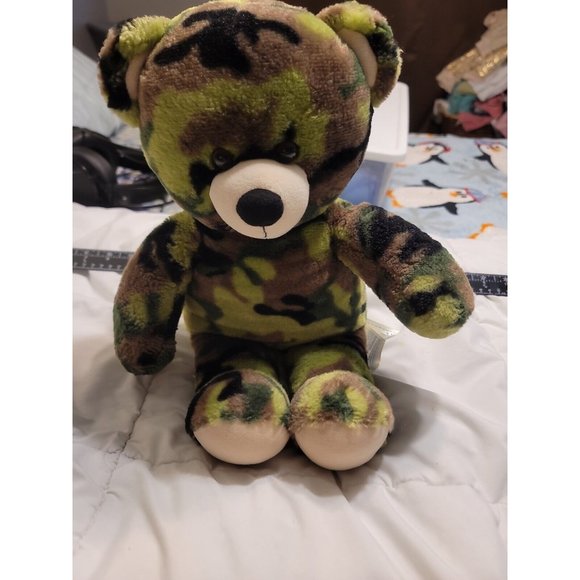 Build-A-Bear | Toys | Buildabear Workshop Camo Bear Military Bear ...